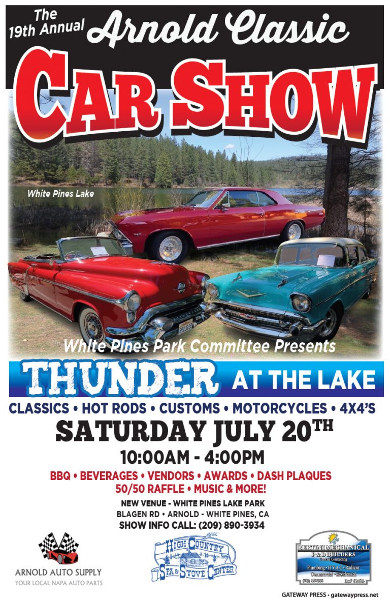 Get Your Classic Car Show Ready for July 20th! The 19th Annual Arnold ...