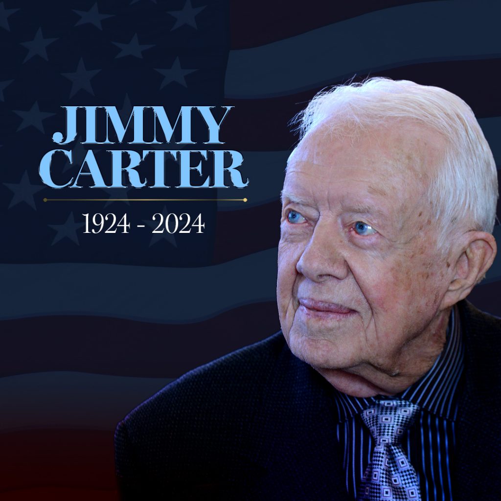 President Jimmy Carter October 1, 1924 to December 29, 2024 – The Pine Tree