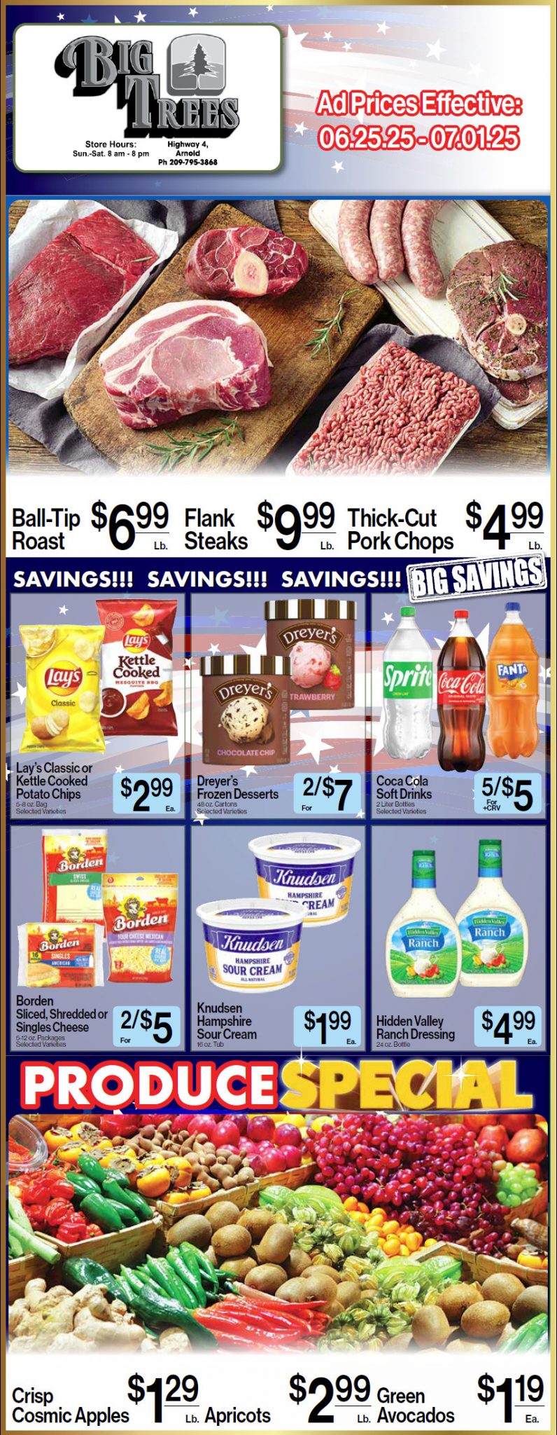 Big Trees Market Weekly Ad with Grocery, Produce, Meat & Deli Specials ...