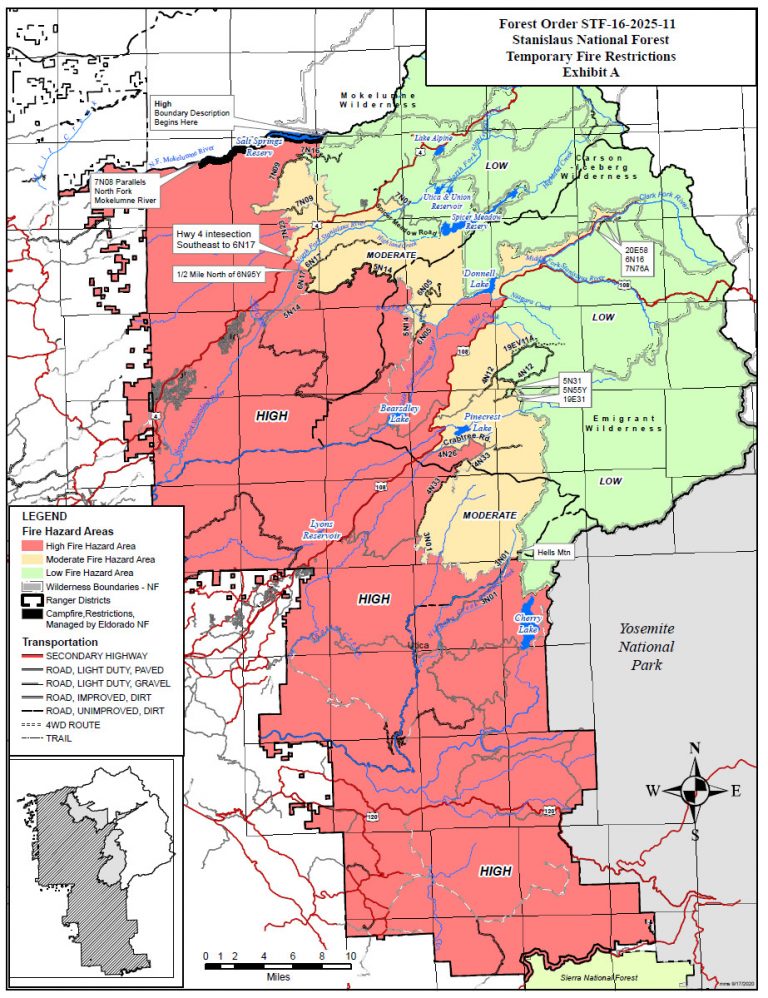Temporary Fire Restrictions Go into Effect in High Fire Hazard Area ...